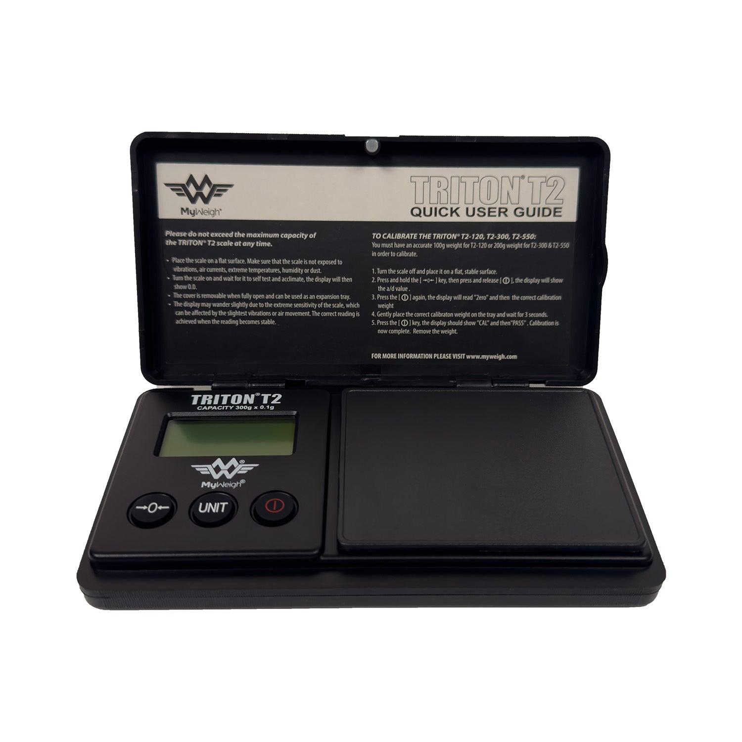 MyWeigh TRITON T2 Digitalwaage - Zuverlässig bis 300g | GoGrow