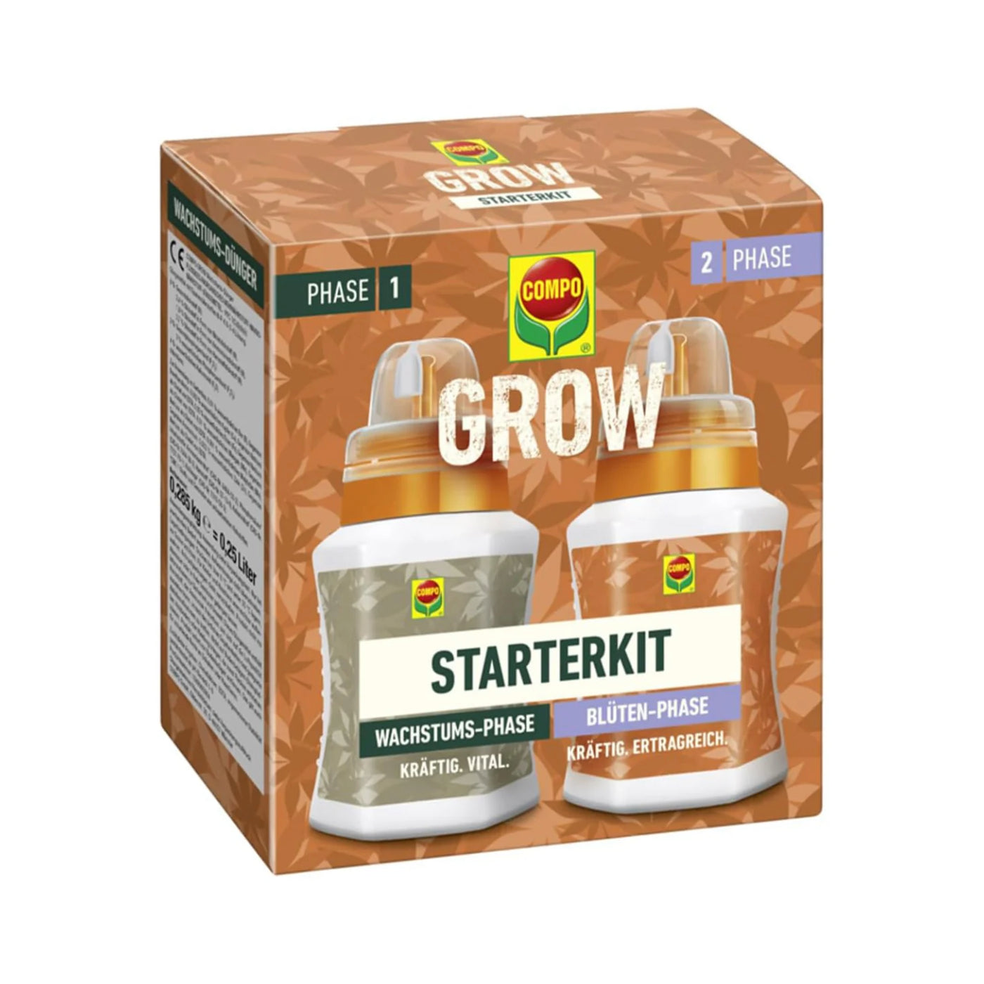 COMPO Grow Duopack Starterkit - Mineralische Dünger für Wachstums- und ...